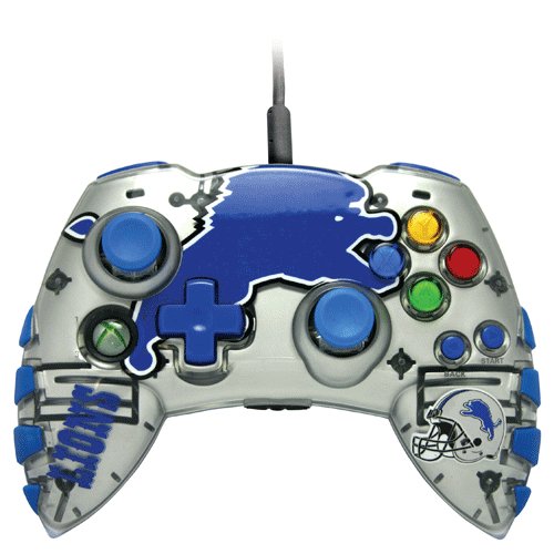 Amazon.com: Xbox 360 NFL Detroit Lions Controller : Video Games