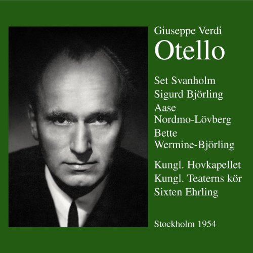 Riproduci Otello Stockholm 1953/54 di Set Svanholm, Aase Nordmo ...