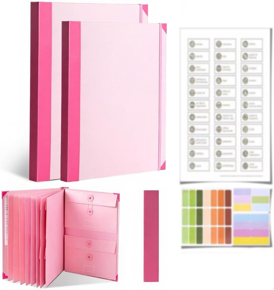 Amazon.com : The Life Book Document Organizer - Binder for Important ...