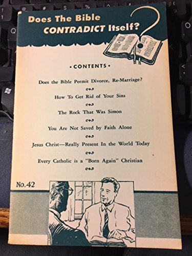 Amazon.com: Does the Bible Contradict Itself?: unknown author: Books
