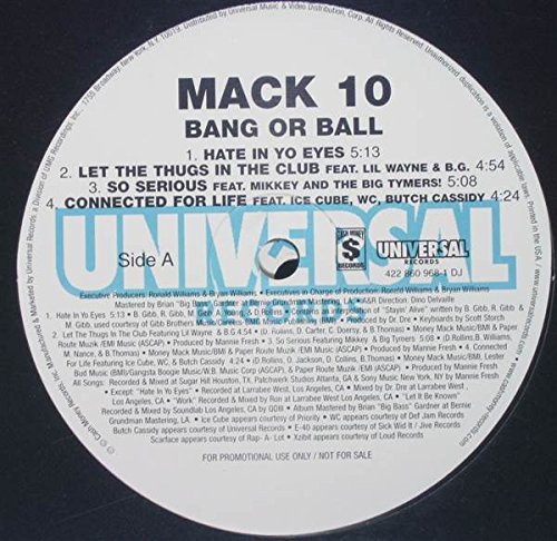 Amazon.com: Bang Or Ball (Promo Album): CDs & Vinyl