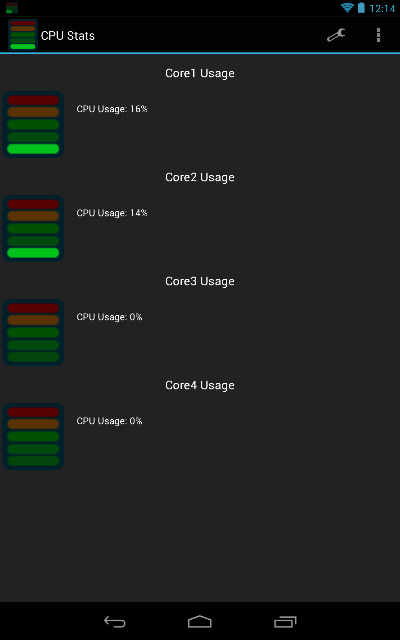 CPU Stats - App on Amazon Appstore