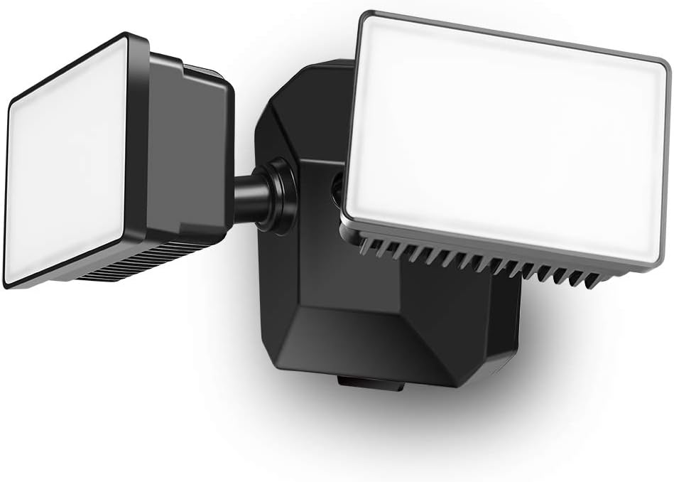 EMANER Dimmable Security Flood Lights, Switch-Controlled, Hardwired LED ...