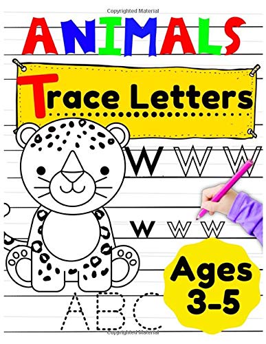 Animals Trace Letters Ages 3 5 Practice For Kids Pen | Desertcart INDIA