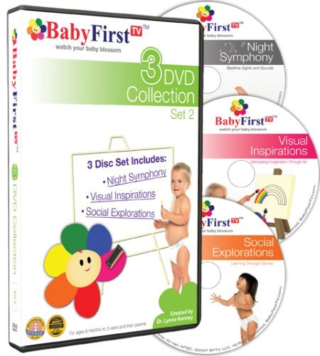 Amazon.com: BabyFirstTV Presents 3 DVD Collection Set 2 : Movies & TV