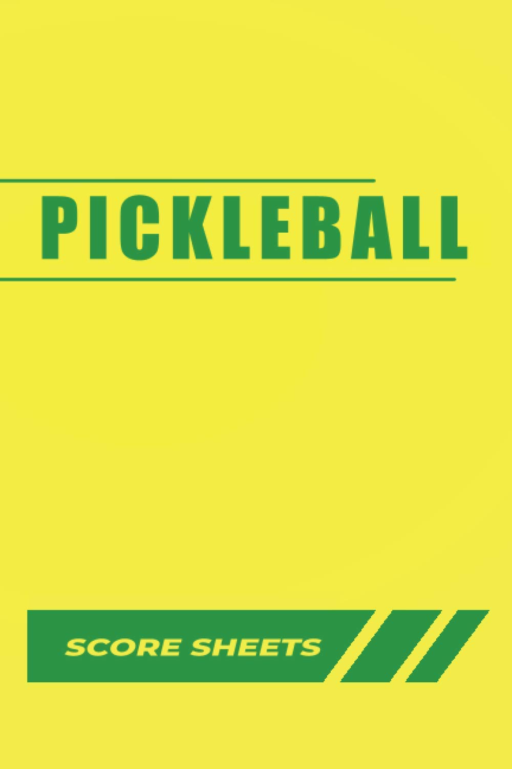 Amazon.com: Pickleball Score Sheets: Scorebook for Referee ...