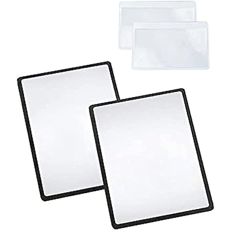 Amazon.com : 8x10" Fresnel Lens Full Page Magnifying Sheet - 2mm Thick ...