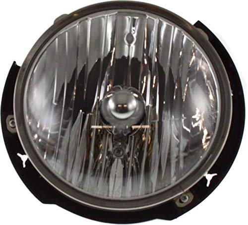Amazon.com: Evan Fischer Driver Side Headlight for Jeep Wrangler 2007 ...