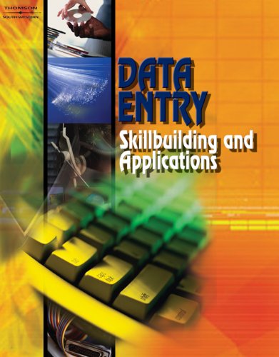 Data Entry: Skillbuilding & Applications (with CD-ROM): Career ...