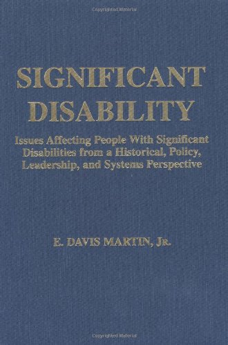 Amazon.com: Significant Disability: Issues Affecting People With ...