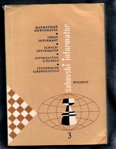 Sahovski Informator Chess Book #3 TOM, 1967: Drugo Izdanje: Amazon.com ...