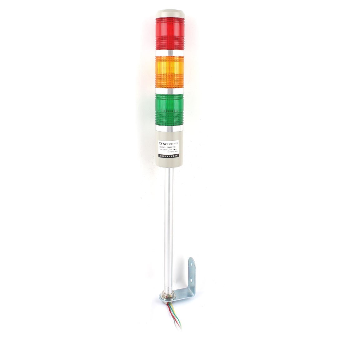 Buy uxcell DC 24V Safety Stack Green Red Yellow Signal Tower Warning ...