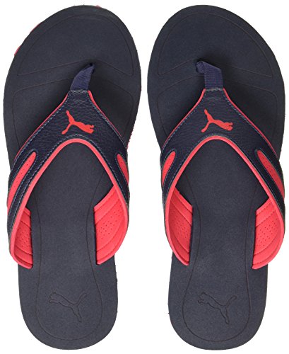 Buy Puma Men's Peacoat-High Risk Red Floaters-9 UK/India (43 EU ...