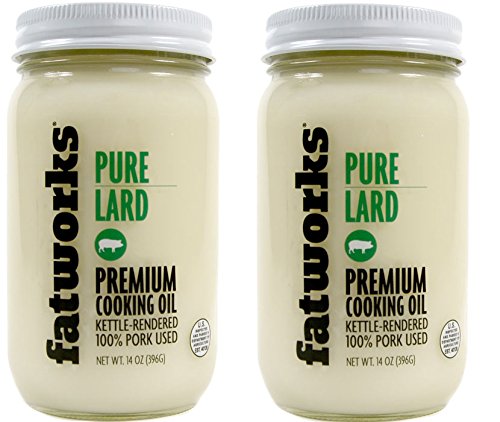 Amazon.com: Pure Pork Lard, Free Range & Pasture Raised, 14oz (2 Jars)