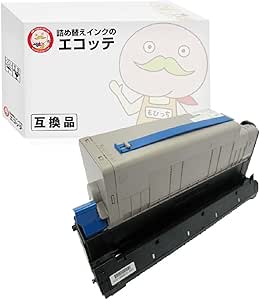 Amazon.co.jp: 【エコッテ】 OKI ( 沖 )用 EPC-M3C1 リサイクルトナー ブラック ( 黒 ) 1個 COREFIDO B841dn B821n-T B801n ...