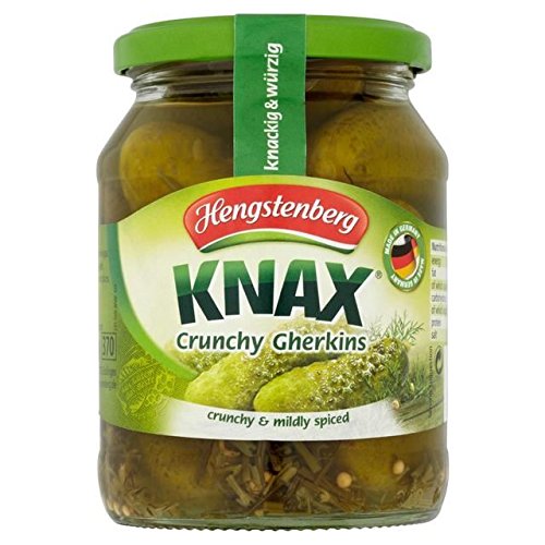 Amazon.com : Hengstenberg Knax Crunchy Gherkins - 330g : Grocery ...