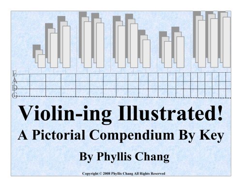 Violin-ing Illustrated! A Pictorial Compendium By Key (Violin Finger ...