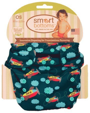Buy Smart Bottoms Smart OS Organic All-in-one Cloth Diaper (Aviator ...