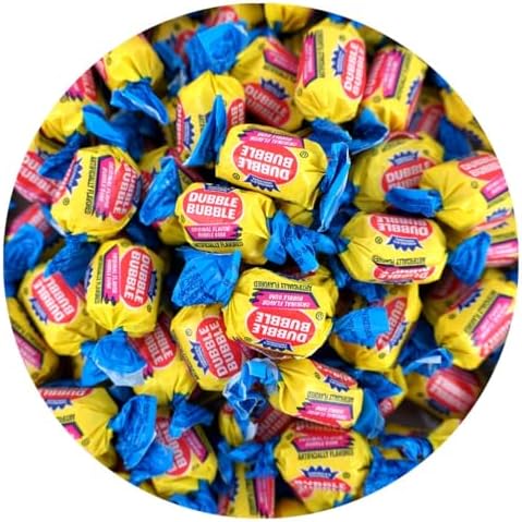 Amazon.com : Double Bubble Original Flavored Chewing Gum - 1 Pound Bulk ...