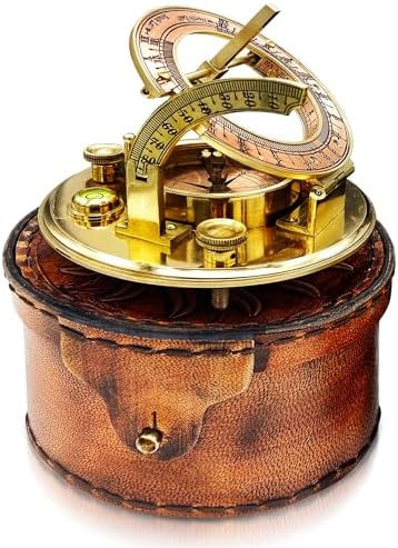 Amazon.com: Stanley London Kala Pocket Sundial | Precision Made in ...