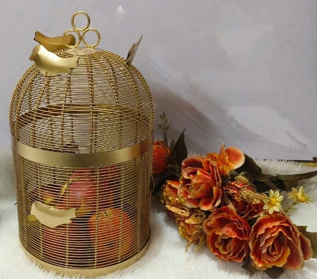 Gorgeous Enterprise Present Mesh Round Basket (Jali Basket) For Fruit ...