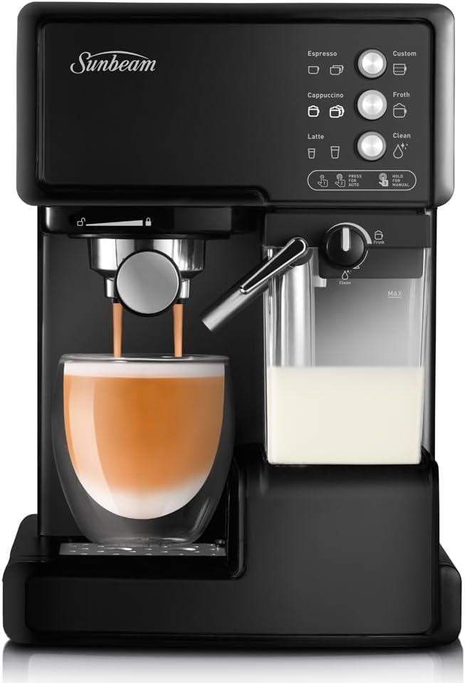 Sunbeam Compact Barista Espresso Machine | Small Manual Coffee Machine ...