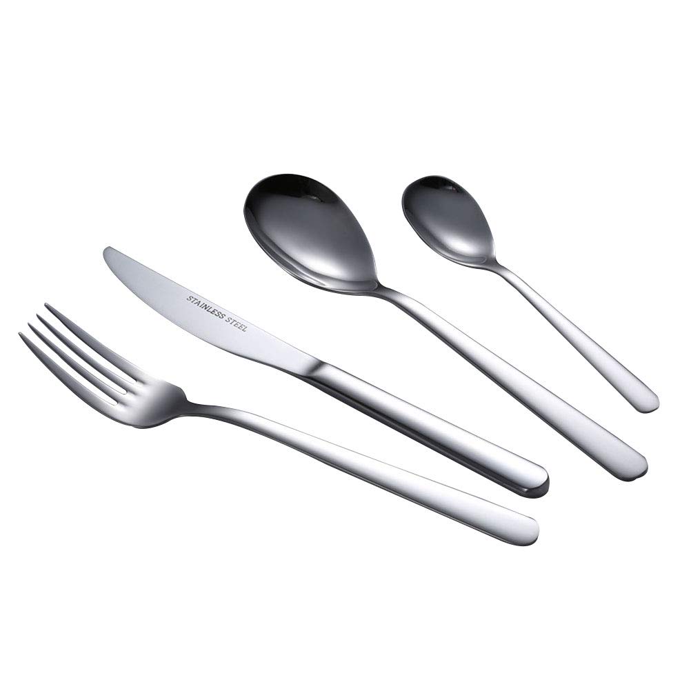 Amazon.com | Dinner Flatware Set 316 Stainless Steel Tableware Knife ...