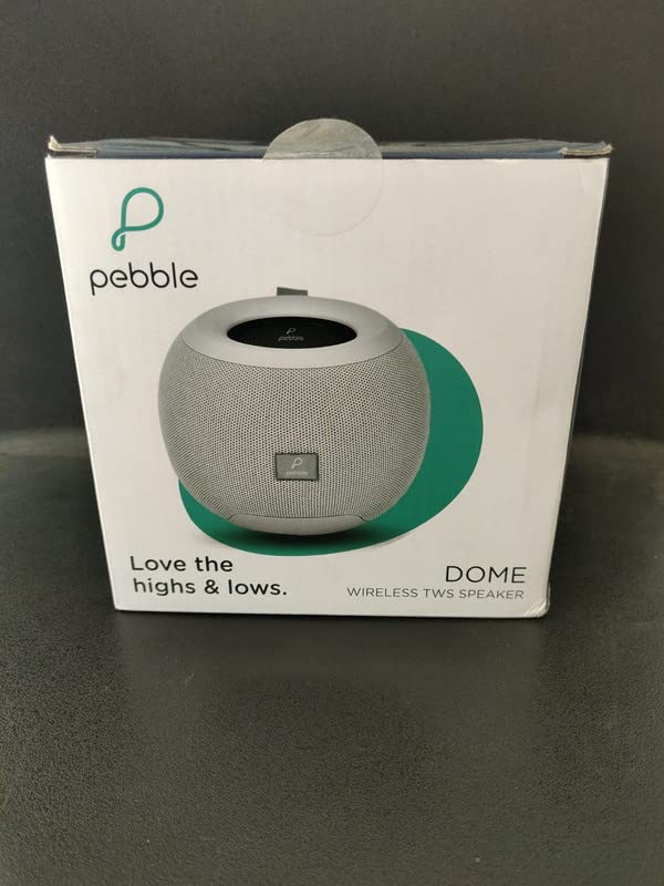 Pebble Dome Wireless TWS Speaker : Amazon.in: Electronics