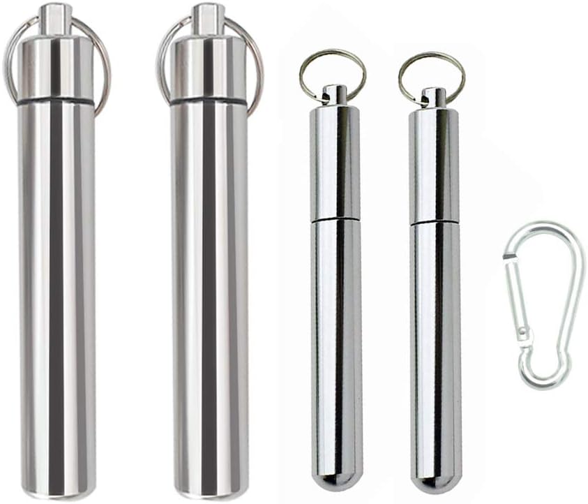 Amazon.com: FAYALA 4 Packs 2 Size Aluminum Waterproof Pocket Toothpick ...