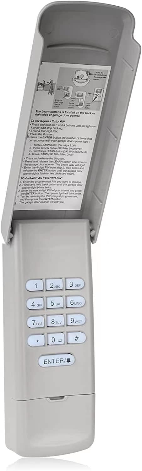 Liftmaster 976LM Garage Door Opener Keypad Remote Keyless Entry ...