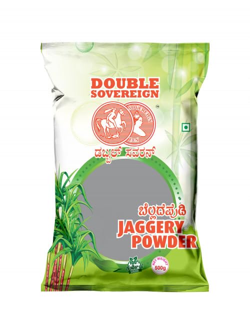 Double Sovereign Organic Jaggery Powder/Gur/Gud Powder, Healthy Sugar ...