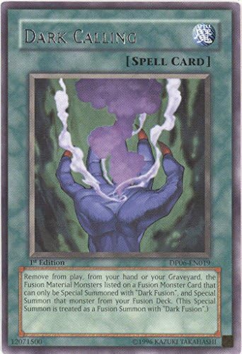 Amazon.com: Yu-Gi-Oh! - Dark Calling (DP06-EN019) - Duelist Pack 6 ...