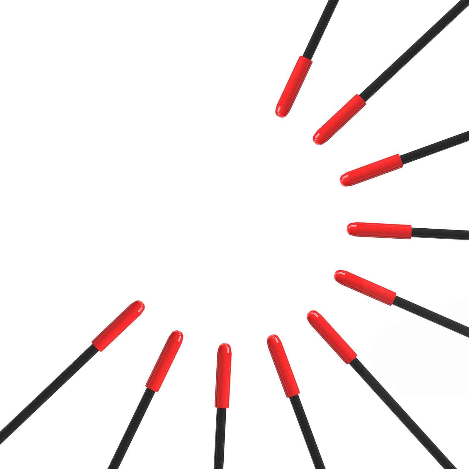 Buy FPV Antenna Tube Plastic Protection Antenna Tube with Caps for ...