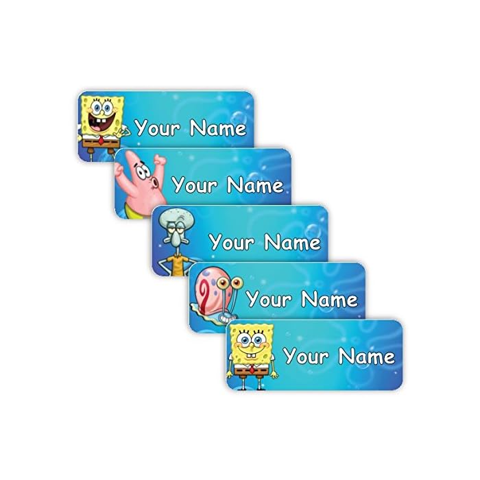 Buy Spongebob Squarepants Theme Original Personalized Peel and Stick ...