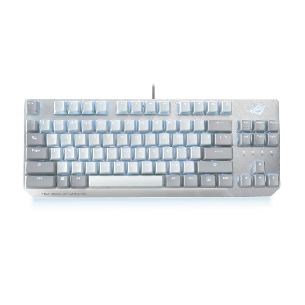 Buy ASUS ROG Strix NX TKL Moonlight White 80% RGB Gaming Mechanical ...