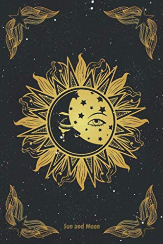 Sun And Moon: Blank Lined Journal Diary Notebook 6" x 9"| Celestia ...