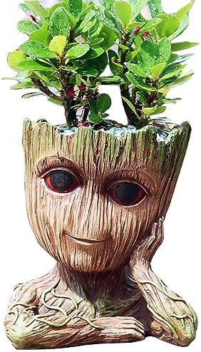 Amazon.com : TAYASH Funny Horror Hand Concrete Flower Pot, Spooky ...