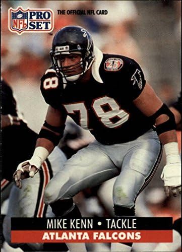 Amazon.com: 1991 Pro Set #437 Mike Kenn NFL Football Trading Card ...