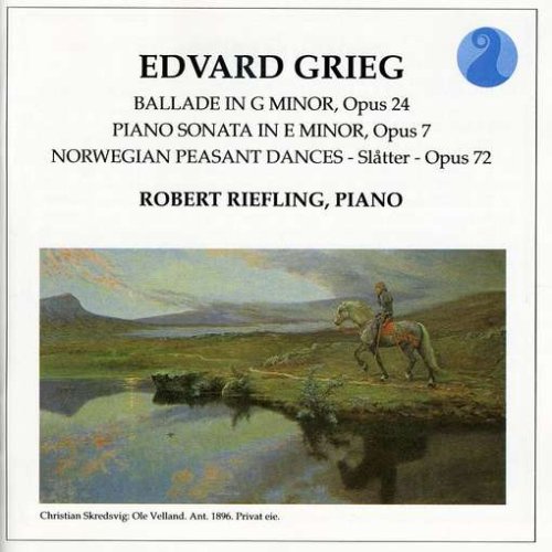 Klaviersonate: Riefling,Robert, Grieg,Edvard: Amazon.fr: CD et Vinyles}