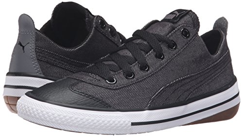 Buy PUMA 917 Fun Denim Jr Sneaker (Big Kid), Puma Black/Steel Gray, 6 M ...