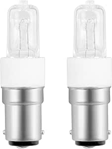 Halogen Leuchtmittel B15d 100W Dimmbar, AC230V, 1100LM Warmweiß 2700K ...