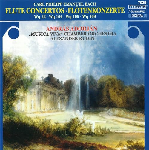 Play C.P.E. Bach: Flute Concertos by András Adorján, Musica Viva ...