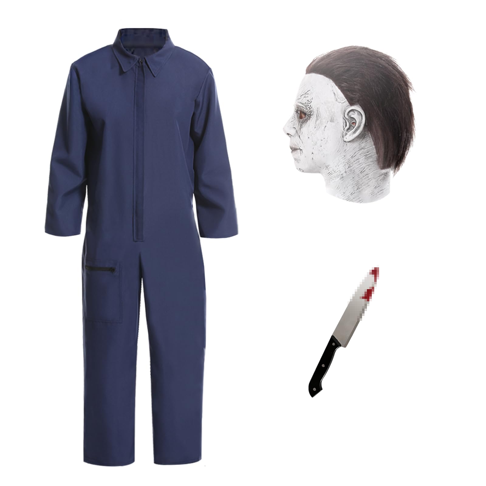 Snapklik.com : Kids Michael Costume Props Set, Jumpsuit