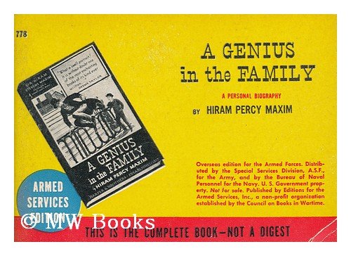 Genius in the Family: Maxim Hp: 9780486209487: Amazon.com: Books