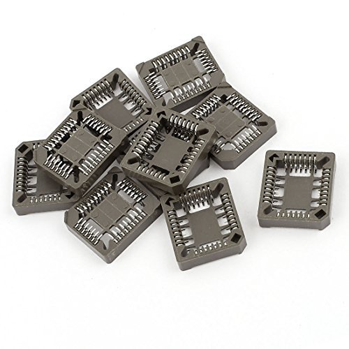 Alcoa Prime10pcs 1.27mm Pitch PLCC32 32Pin DIP IC Socket SMT Soldering ...