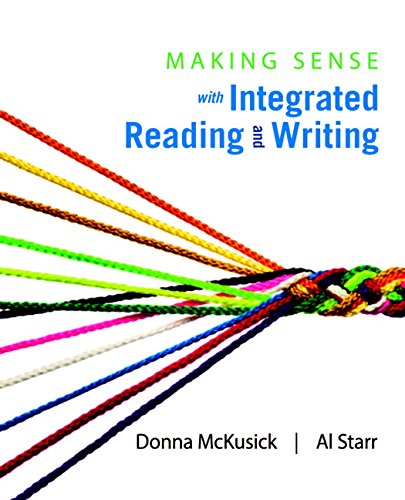 Making Sense with Integrated Reading and Writing: McKusick, Donna ...