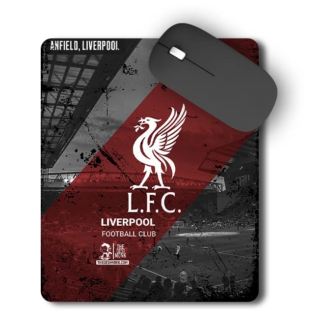 The Desi Monk You'll Never Walk Alone Mouse Pad for Gamers | LFC Anti ...