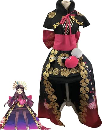 Amazon.co.jp: FGO Fate/Grand Order Chacha Cosplay Costume (Wig, Shoes ...
