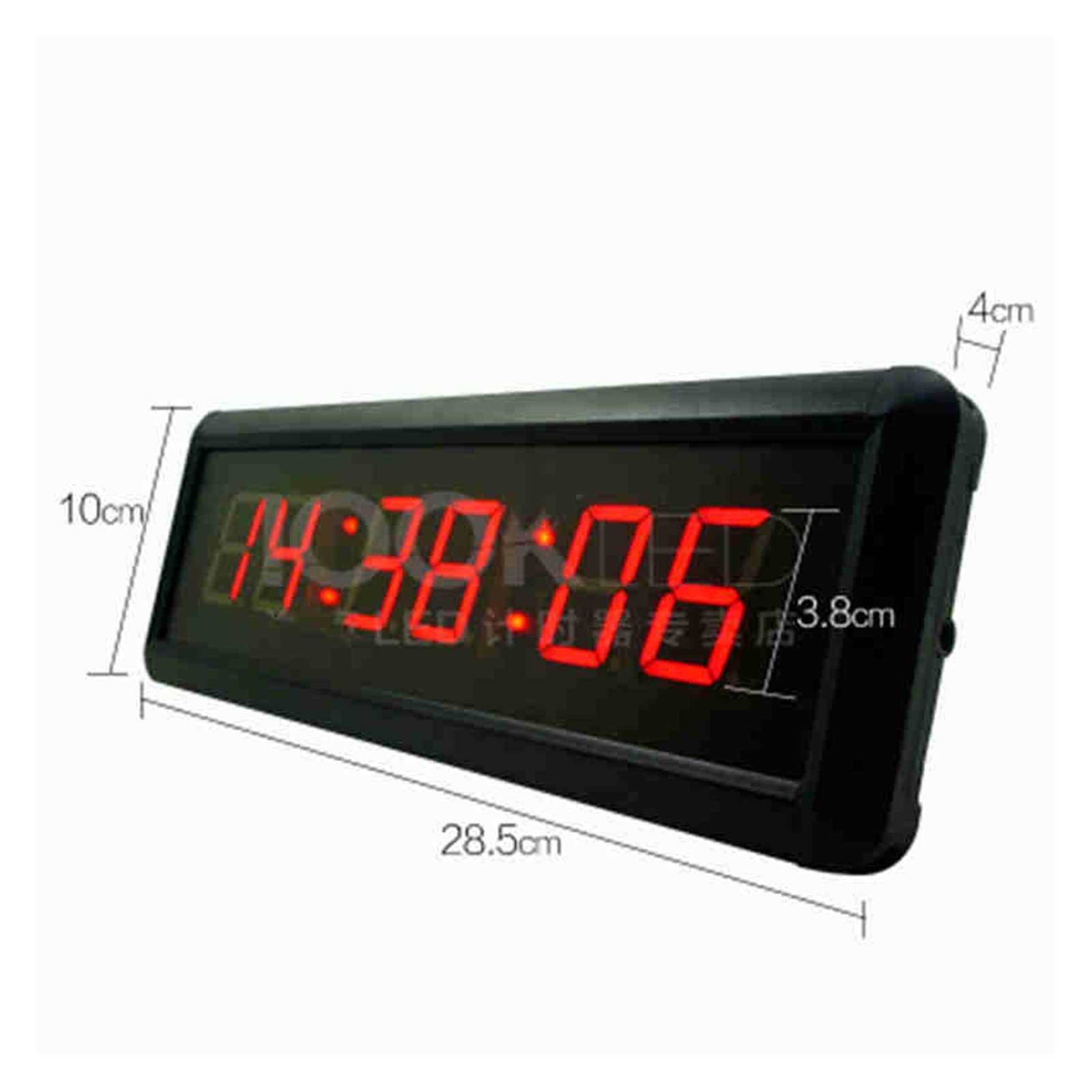Boxing Timer PARCJ Huge Screen Digital Wall Clock Stopwatch, Countdown ...
