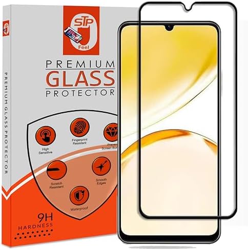 Designerz hub® HMD Crest Max 5G Tempered Glass | 9H Full HD, Full Edge ...